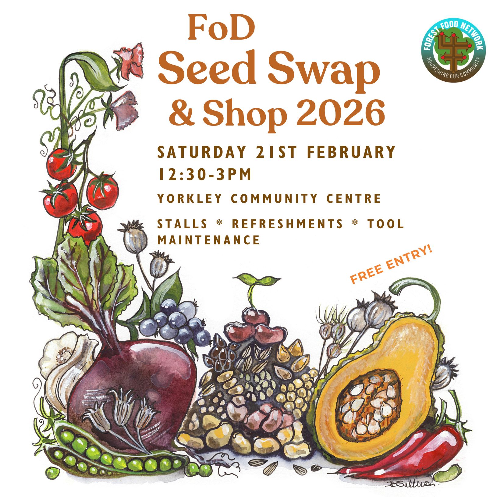 Bream Gardening Society Autumn Show – Forest Bee